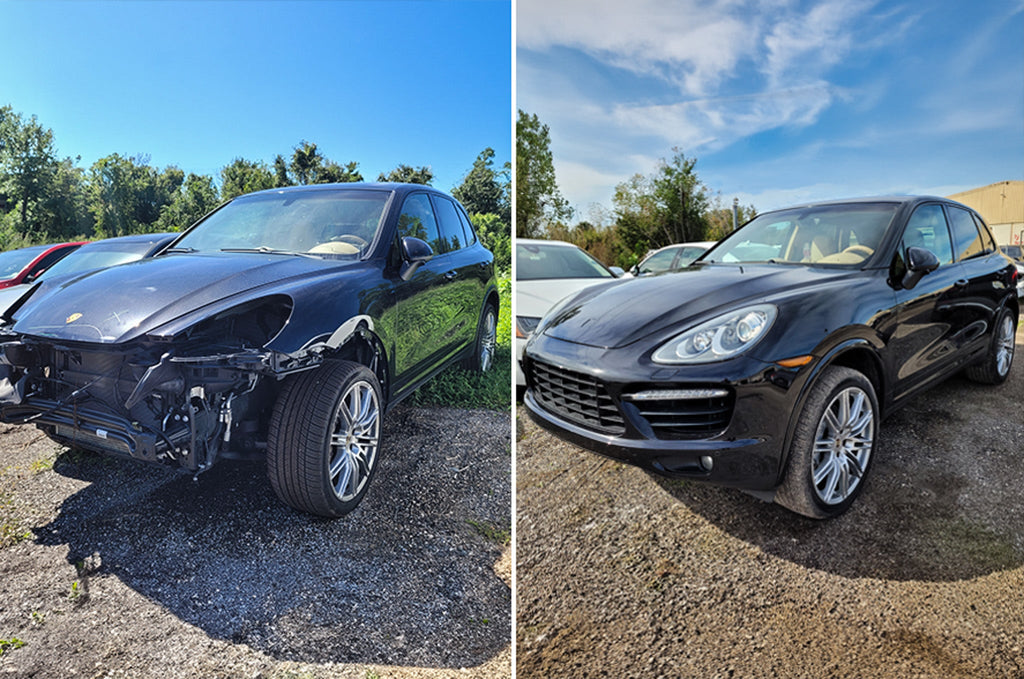 Porsche Cayenne 2011-14 Bumper Upgrade GTS Style 95850522160G2L ...