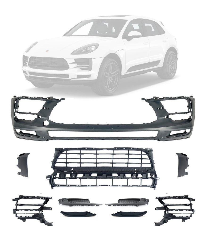 Porsche Macan 2019-22 Front Bumper Grille 95B807217KG2X – German Auto ...
