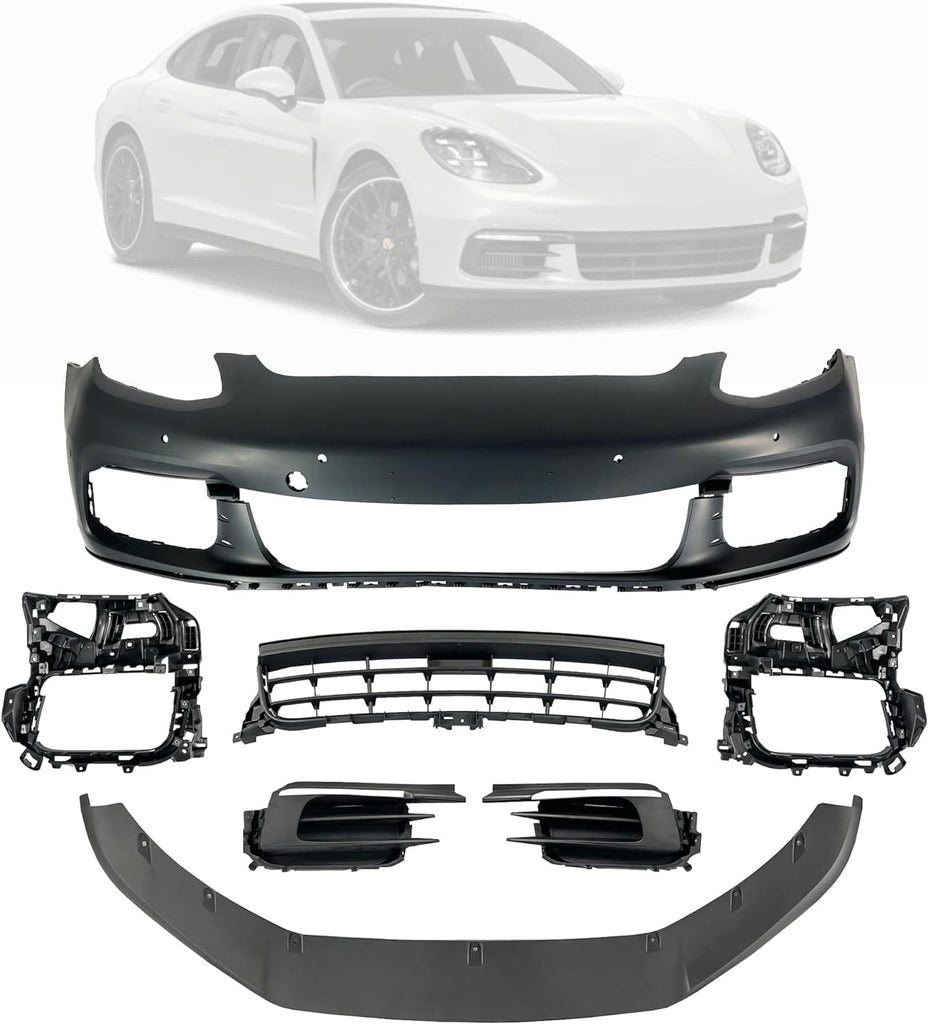 Porsche Panamera 2017-21 Front Bumper Cover Set 971898010B – German ...